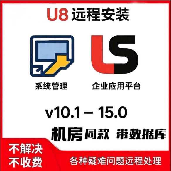 用友U8 v10.1V15安装教程｜院校演示版也能上手实操的财务电算化系统安装指南🔥-cdkey-淘宝好物网