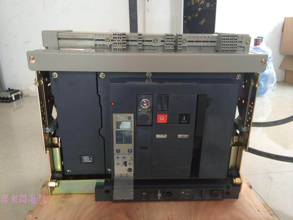 Schneider universal frame circuit breaker MT08N1 800A3P stationary type ...