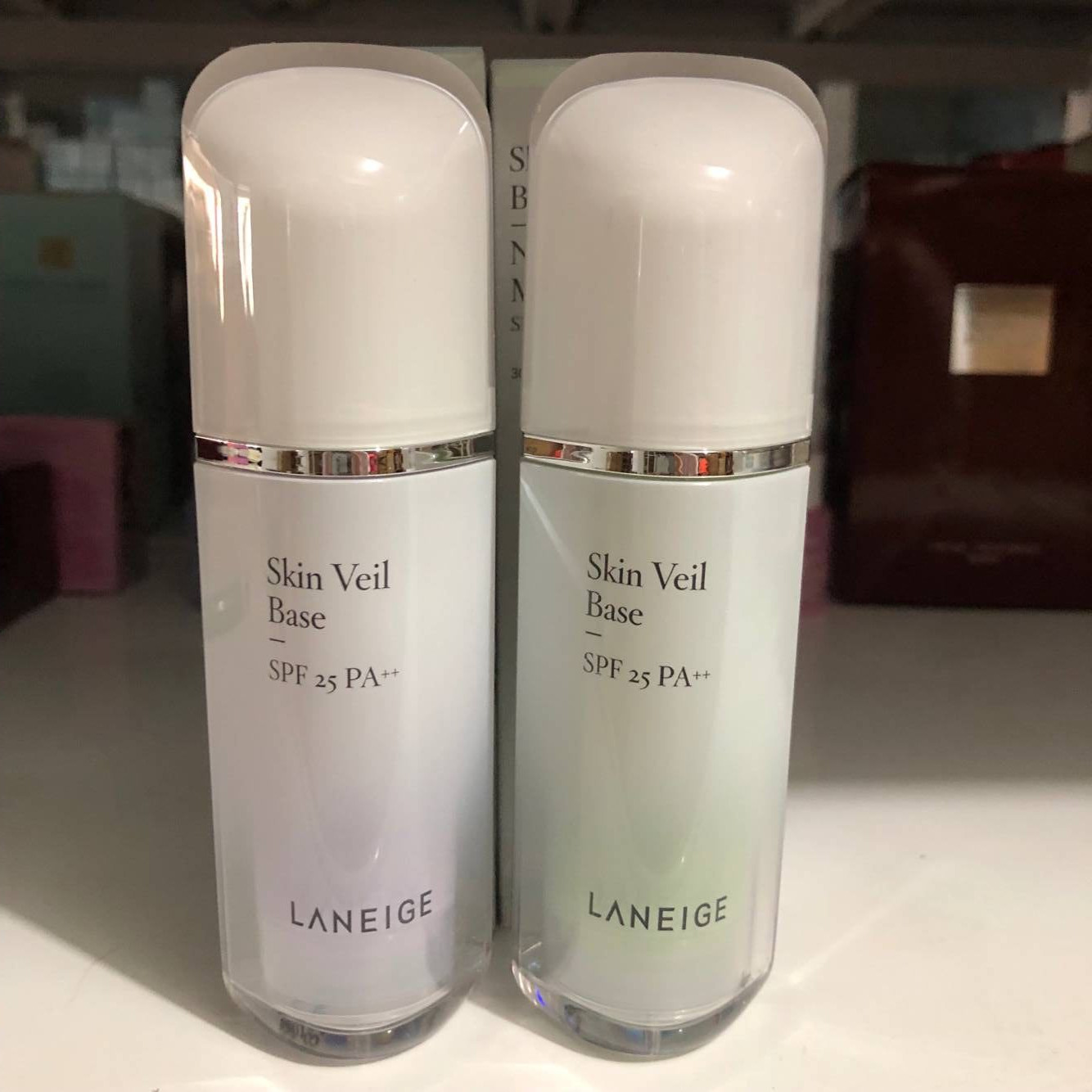 兰芝净白清透系列价格2015新款隔离霜SPF22紫色绿色包邮值得买吗？_化妆品_淘宝美妆网